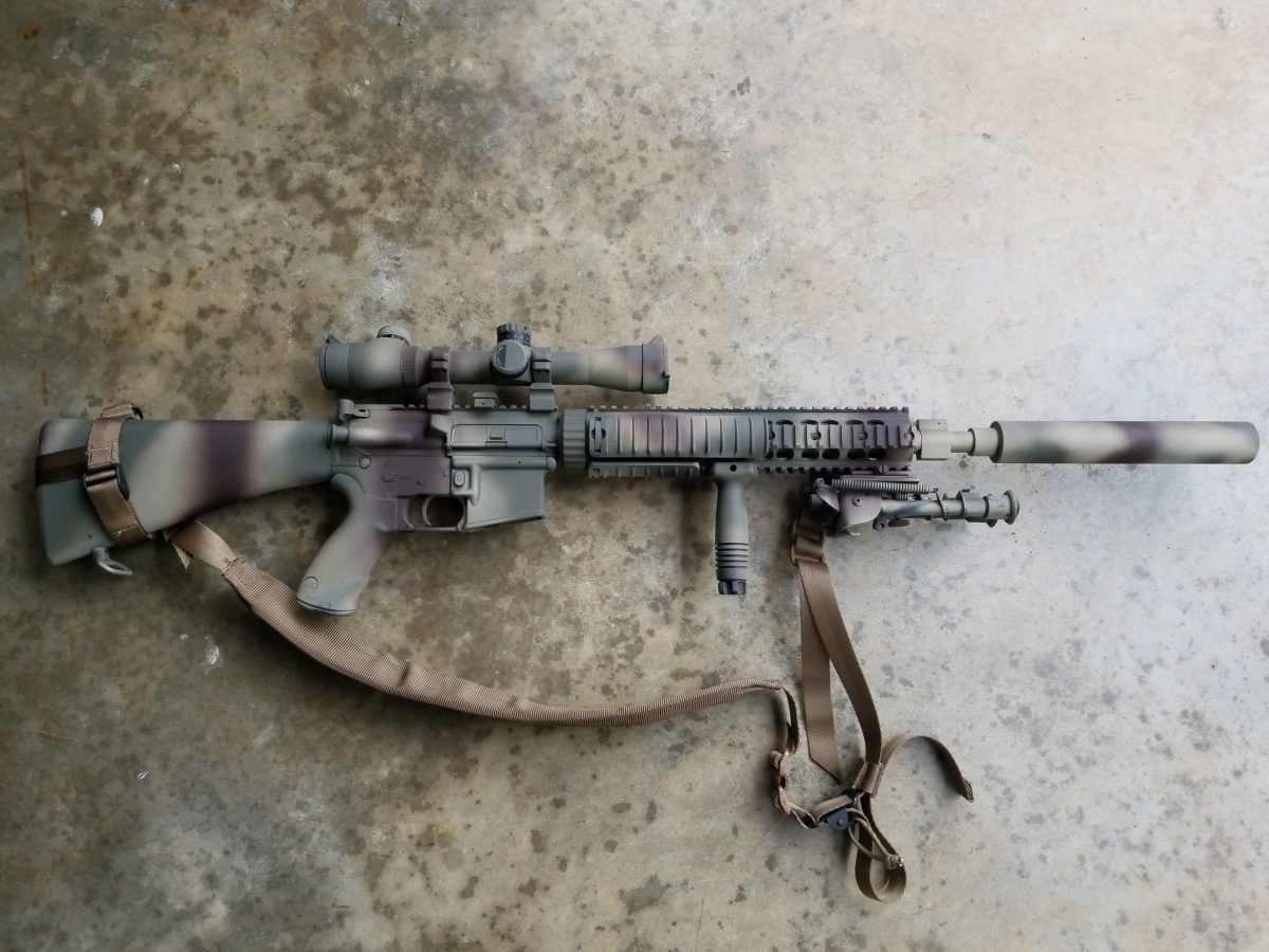 MK12 SPR - Special Purpose Rifle with Navy SEAL Monty Leclair - AR ...