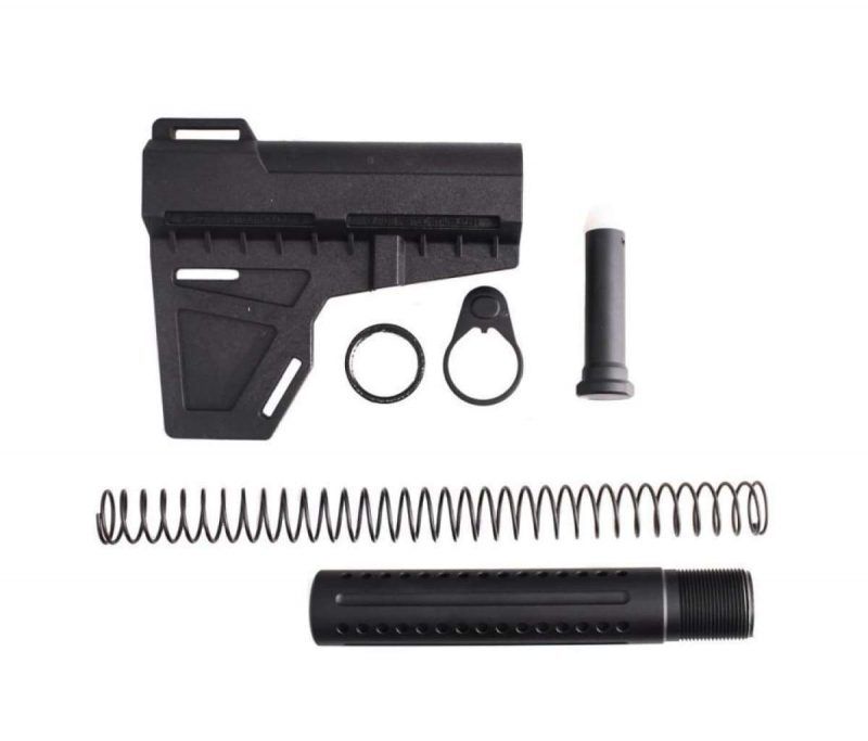 AR-15 Shockwave Blade w/ Tiger Rock Pistol Buffer Tube – Black - AR ...