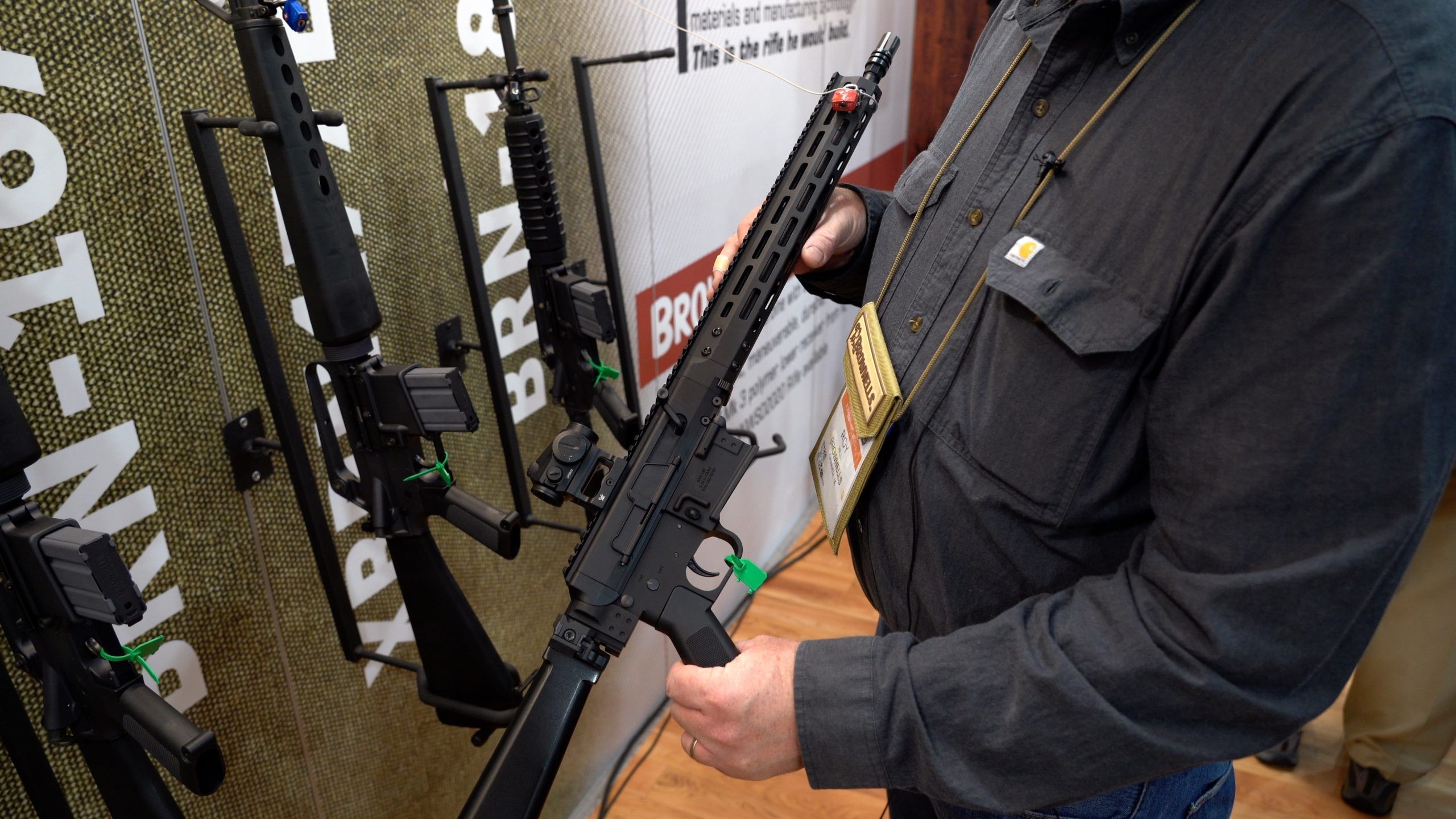 SHOT Show 2020 - Brownells Retro Rifles and the BRN-180 - AR Build Junkie